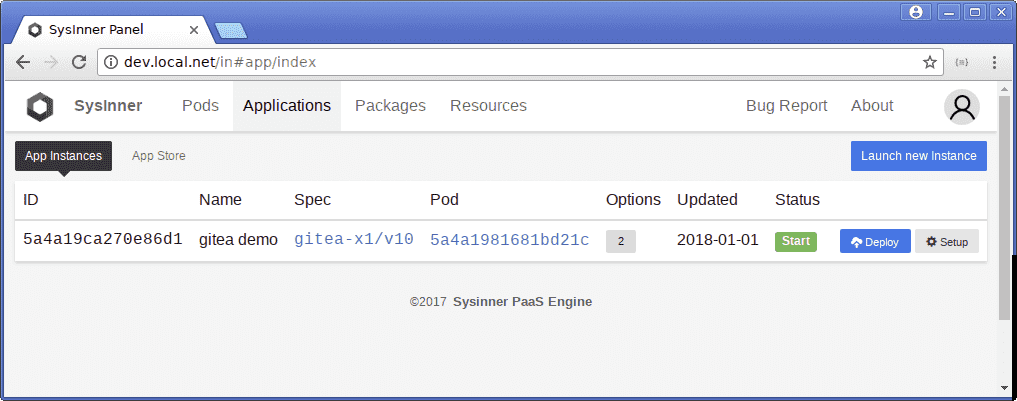 intro/inpanel | InnerStack PaaS Engine