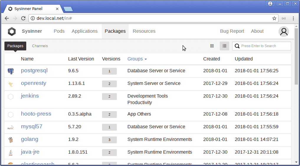 intro/inpanel | InnerStack PaaS Engine